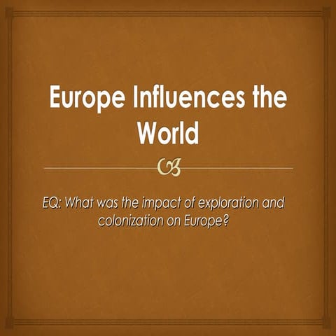 Exploration and colonization updated 11 12 | PPT