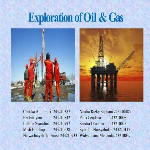 Eksplorasi Minyak dan Gas Bumi: Metode, Risiko, Teknologi, dan Proses Produksi dalam Industri ...