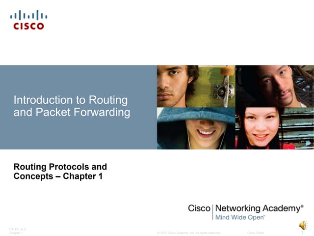 Routing Protocols and Concepts - Chapter 1 | PPTX Routing Protocols and Concepts - Chapter 1 | PPTX