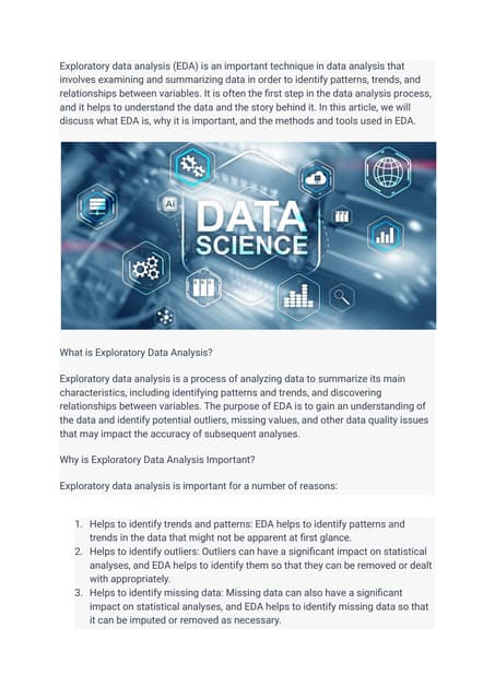 Exploratory Data Analysis - A Comprehensive Guide to EDA.pdf