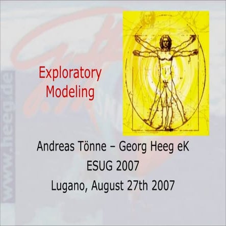 Exploratory Modeling | PPT