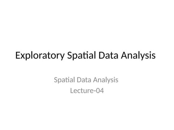 Exploratory Data Analysis (EDA) .pptx | Computing | Technology & Computing
