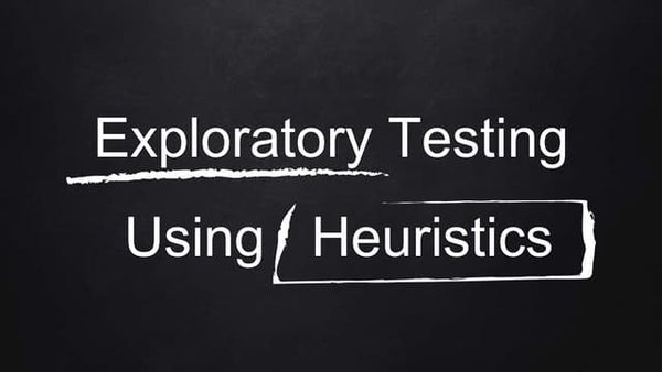 Software Testing - Heuristics Cheat Sheet Software Testing - Heuristics Cheat Sheet