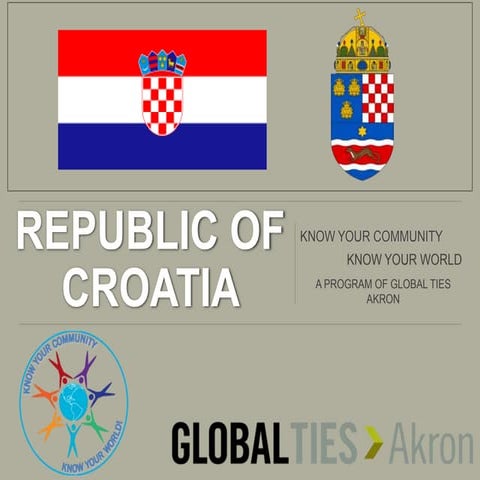 Explore Croatia know your world 2019 | PPT
