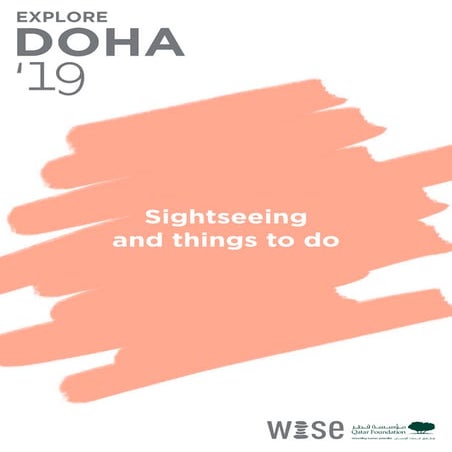 Explore doha WISE 2019 | PDF