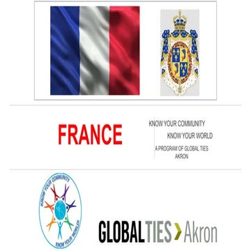 Short presentation about France | PPTX