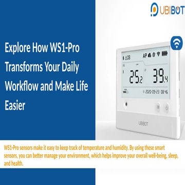 Explore How WS1-Pro Transforms Your Daily Workflow and Make Life Easier ...