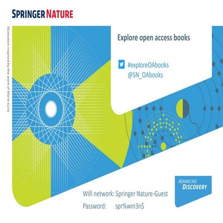 Explore open access books - Springer Nature event in New York (2019-09 ...
