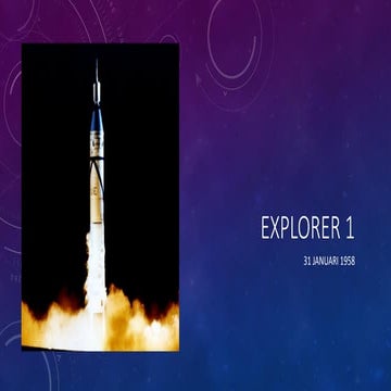 Explorer 1 | PDF | Space and Astronomy | Science