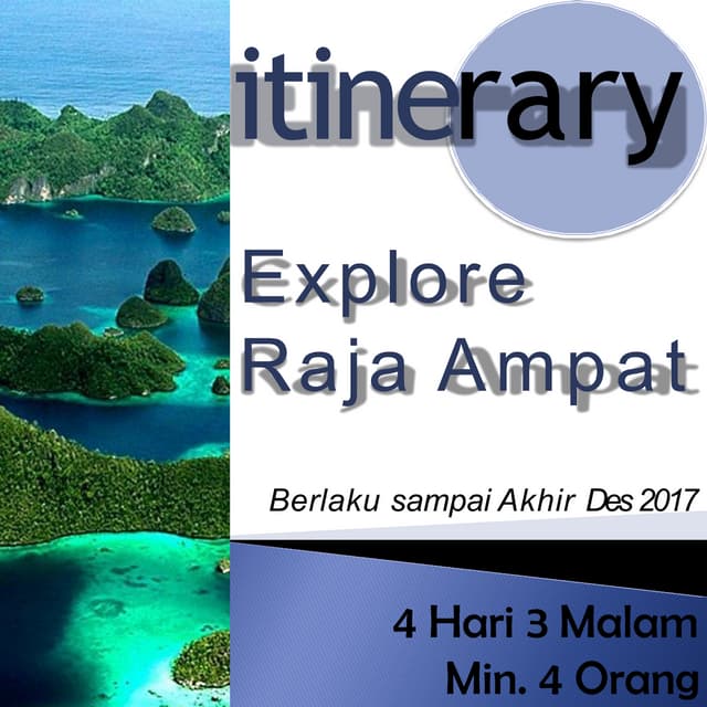 Explore raja ampat 2017 | PDF