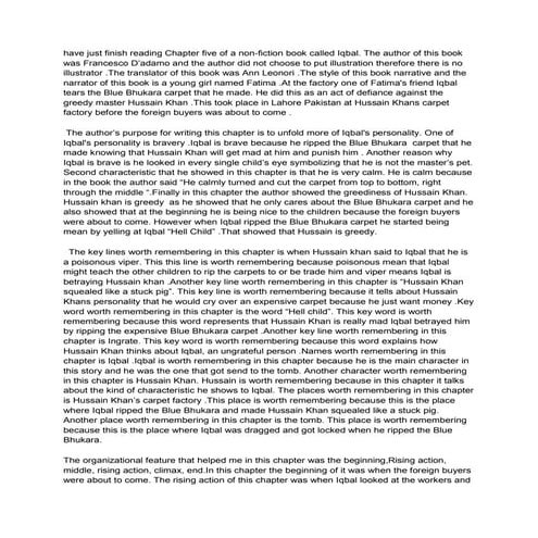 Explorer response to iqbal chapter 5 | DOCX