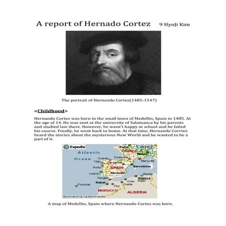 Explorer Report - Hernando Cortez | PDF