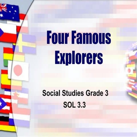 Explorers Ppt | PPT