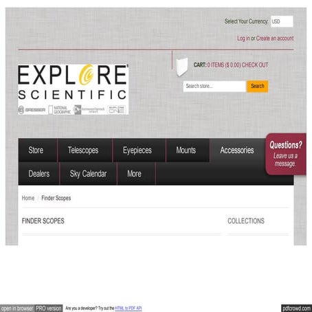 Explorescientificusa com collections_finder_scopes | PDF