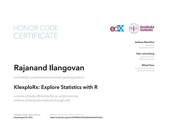 Explore Statistics with R | PPT
