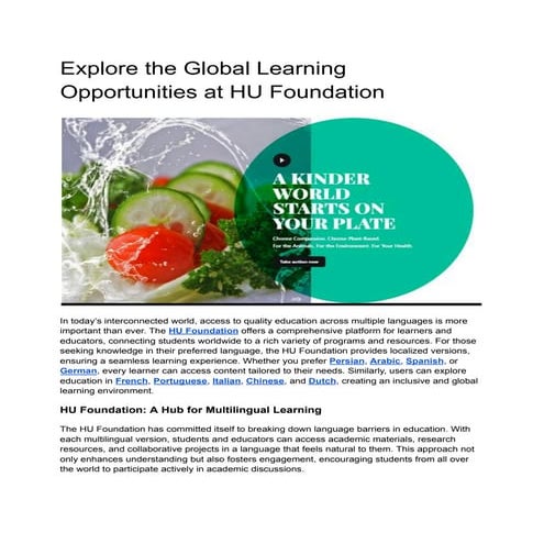 Explore the Global Learning Opportunities at HU Foundation.pdf