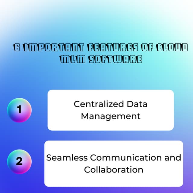 Explore the Power of Cloud MLM Software | PDF