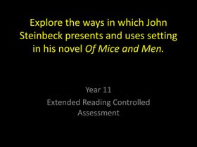 English 1102- Research Presentation-(John Steinbeck)- by Eula Smith | PPT