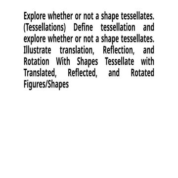 Understanding Tessellations: Exploring Shapes, Symmetry, and ...