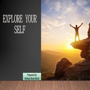 Explore your self | PDF
