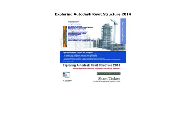 Exploring Autodesk Revit Structure 2014 Pdf Civil Engineering