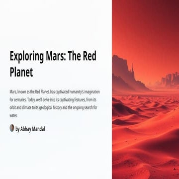 Exploring-Mars-TheRed-Planet4planet.pptx