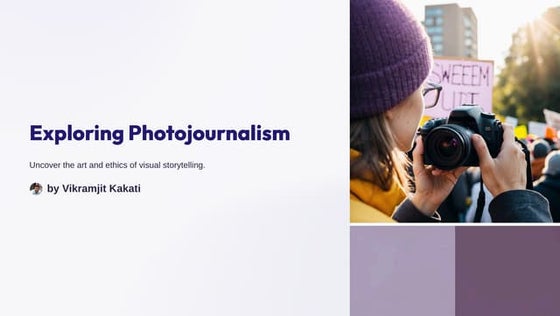 Photojournalism | PPTX