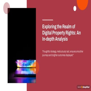 What is Digital Property Rights by fluidscapes | PDF