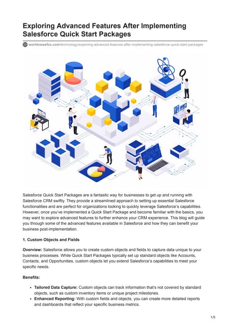 Salesforce Integration with Data Analytics | PPT