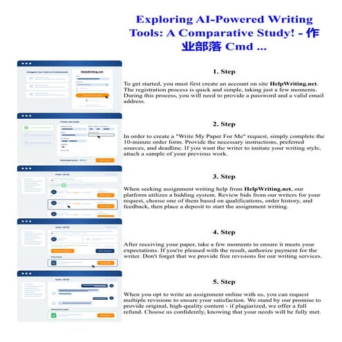 Exploring AI-Powered Writing Tools A Comparative Study - Cmd ... | PDF