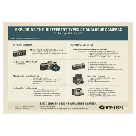 Exploring the Different Types of Analogue Cameras: A Complete Guide | PDF