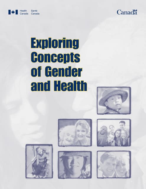 Gender and health | PPTX