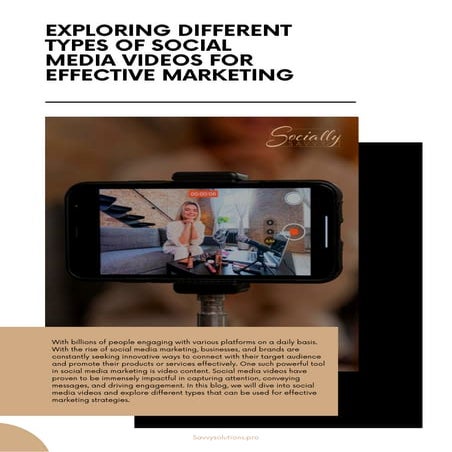3 way social video marketing | PDF