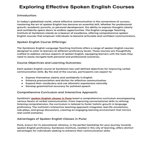 Role of English language in Modern India | PDF