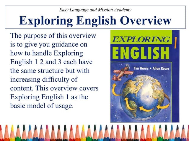 English lesson plan Year 1 - iwear