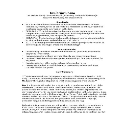 E325 Current Event Lesson Plan Katie Russell | DOCX