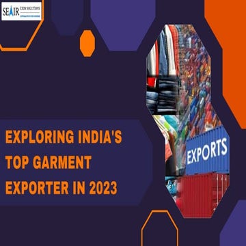 Exploring India's Top Garment Exporter in 2023.pdf