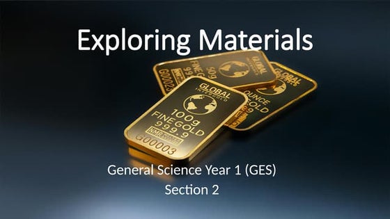 Chapter 4 metals and non-metals (class-8) CBSE | PPTX | Chemistry | Science