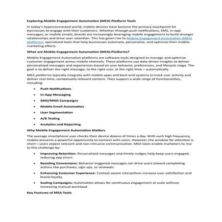 Exploring Mobile Engagement Automation (MEA) Platform Tools.pdf