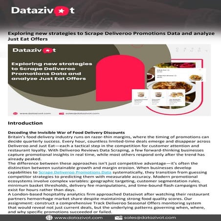 Exploring new strategies to Scrape Deliveroo Promotions Data and ...