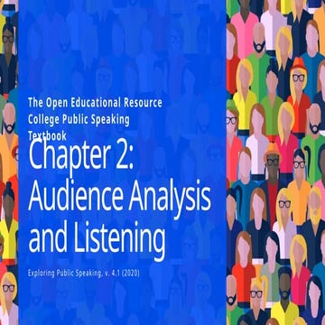 Exploring Public Speaking Chapter 2 Accessible Pptx