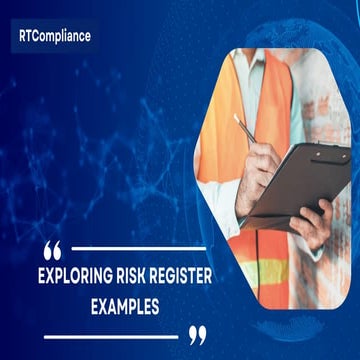 Exploring Risk Register Examples 5 Detailed Cases.pdf