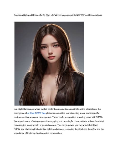 Uncensored AI Chat Platforms_ A Look into Free Talks.docx