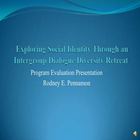 Exploring social identity through an intergroup dialogue diversity ...