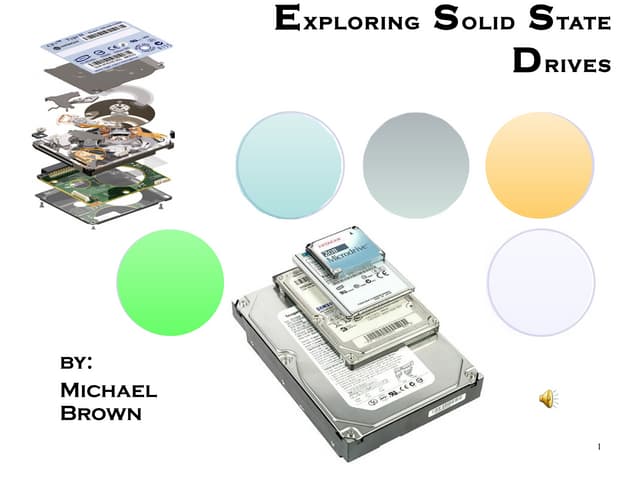 Solid state drive (ssd) | PPTX