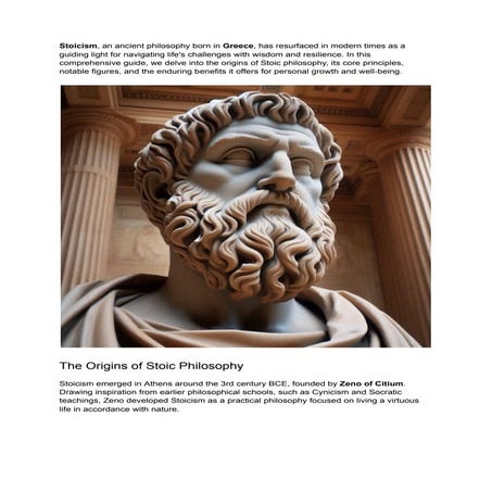 Exploring Stoic Philosophy From Ancient Wisdom to Modern Relevance.pdf