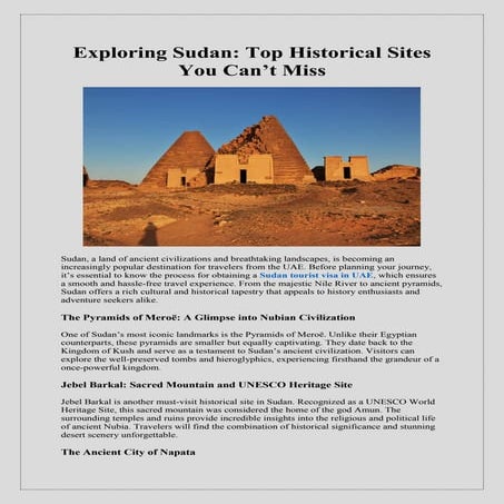 Exploring Sudan Top Historical Sites You Can’t Miss.pdf