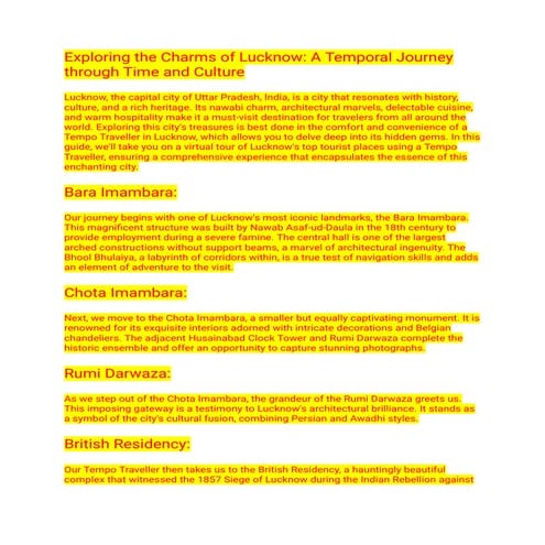 Exploring the Charms of Lucknow_ A Temporal Journey through Time and Culture.pdf