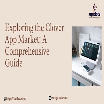 Exploring the Clover App Market A Comprehensive Guide | PDF