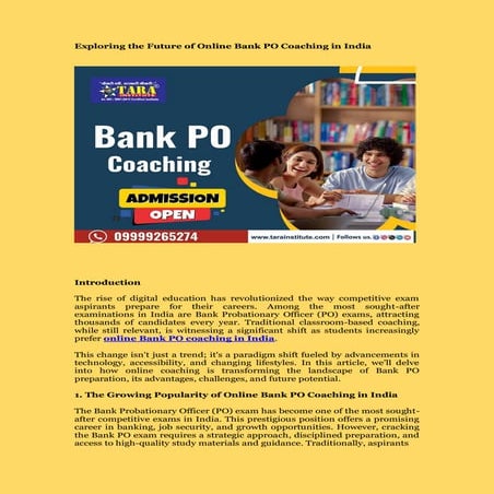 Exploring the Future of Online Bank PO Coaching in India.pdf